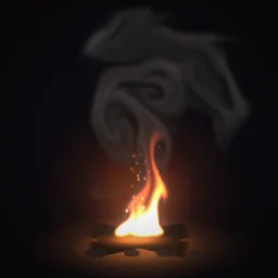 Gold Dust Puff Free Smoke And Fire Effect And Spritesheet 6991